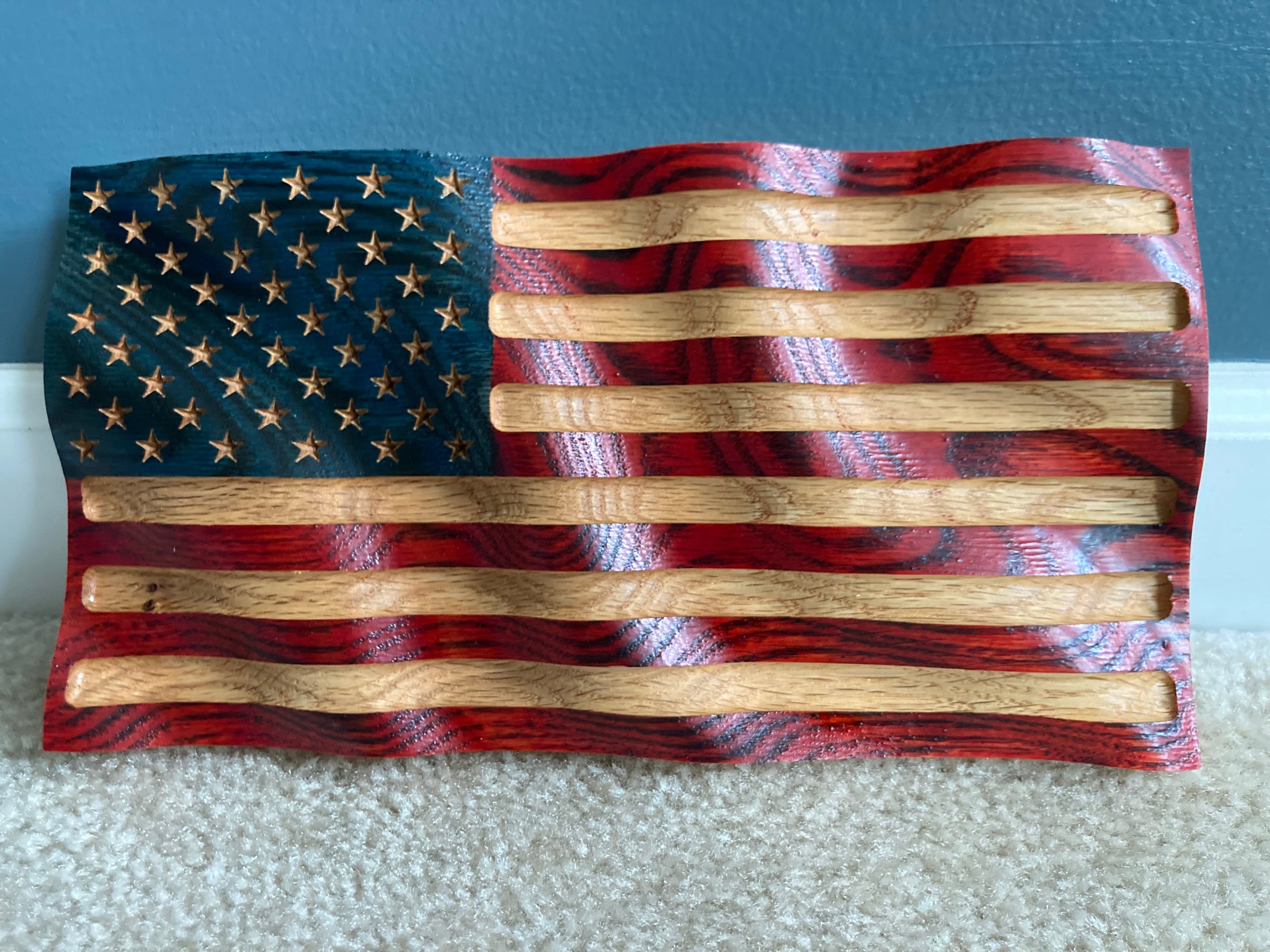 Small Wave Flag | Lumber Frog Creations LLC