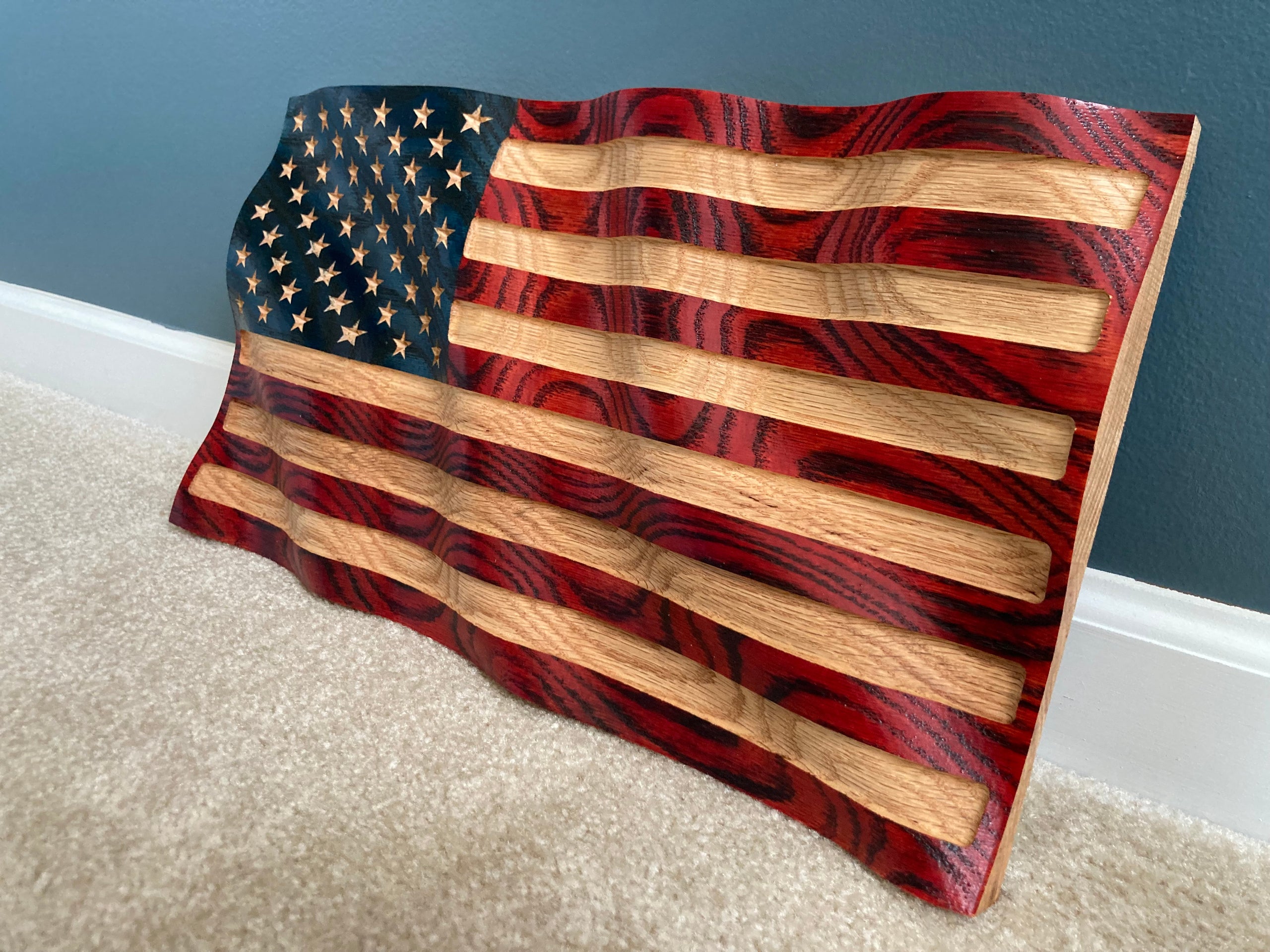 Wave Flag | Lumber Frog Creations LLC