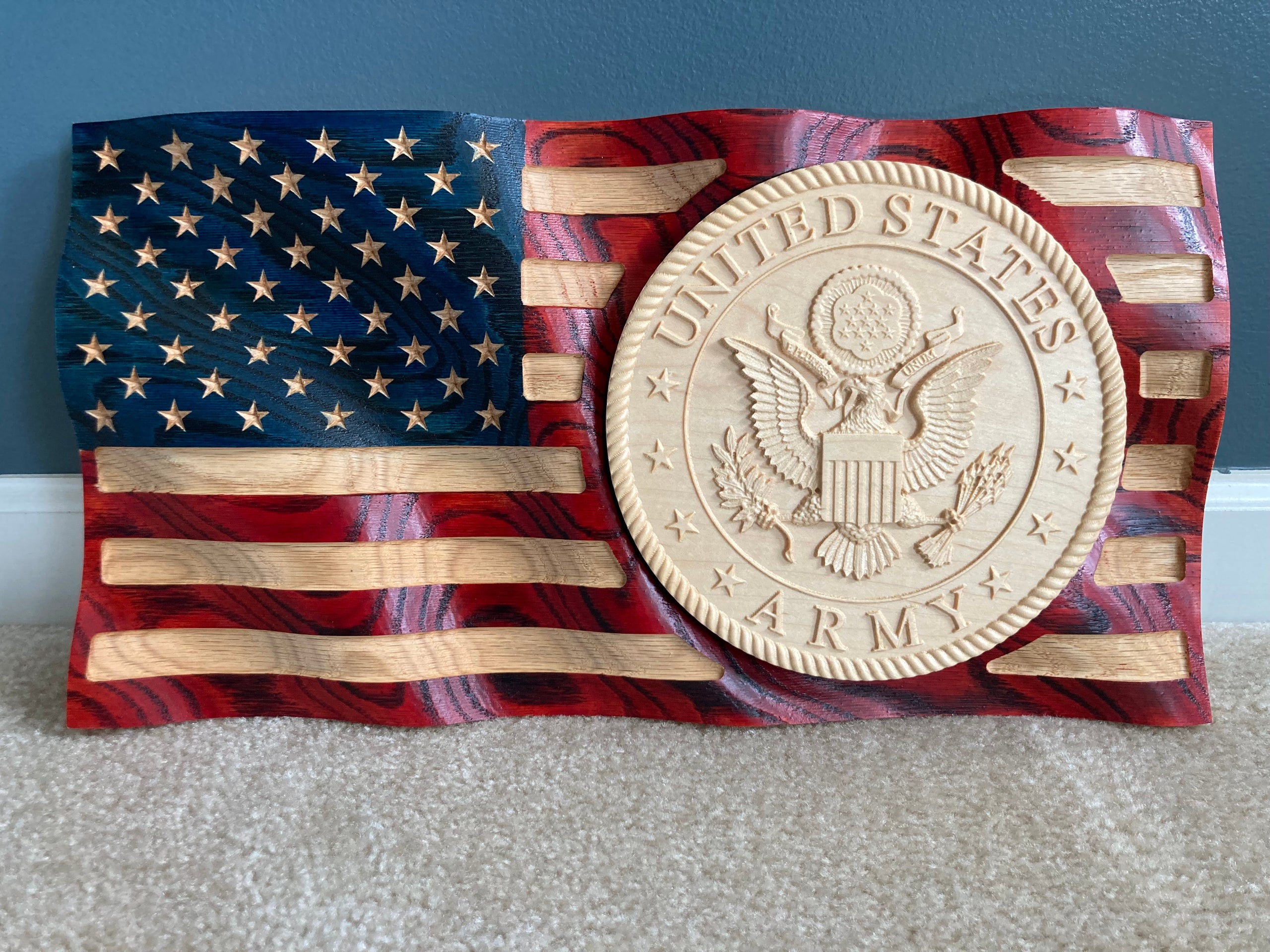 Army Wave COA Flag - Ship or Pickup by Christmas | Lumber Frog ...